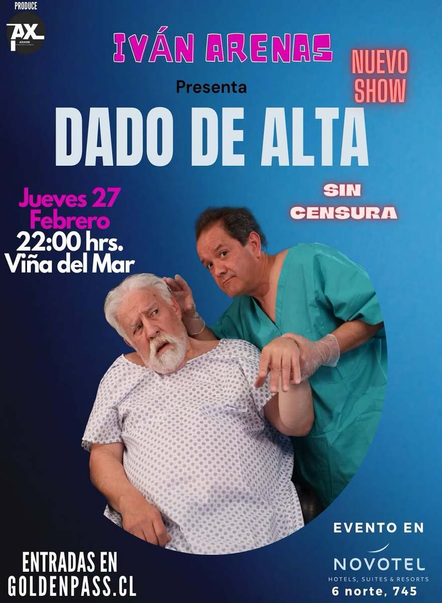 Iván Arenas "Dado de Alta" en Novotel 25-02 - GoldenPass