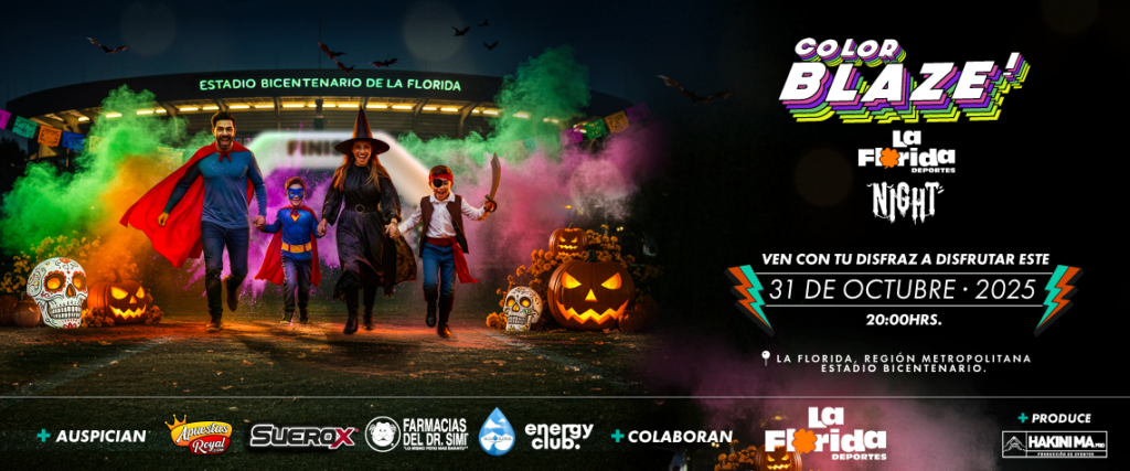 Color Blaze Halloween - La Florida - GoldenPass